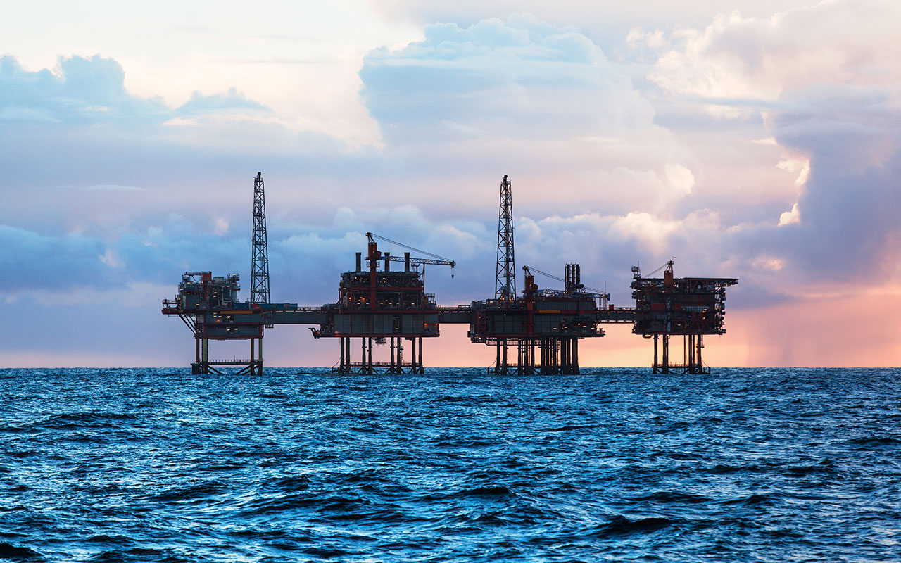 Shale gas production in the US slows down due to low prices.